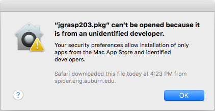 Installing jGrasp